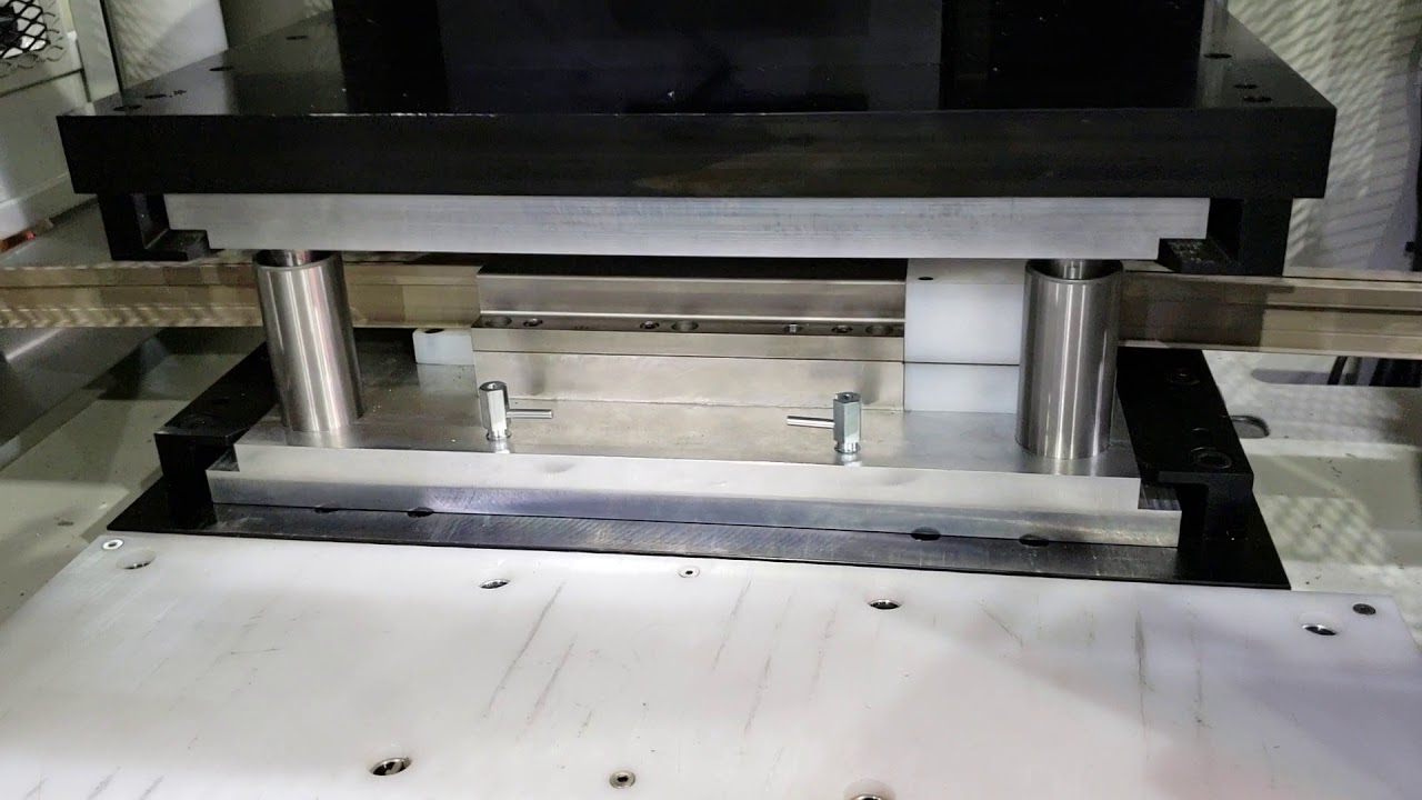 Punch Press for Plastics Production - YouTube