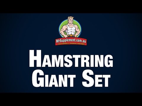 Hamstring Giant Set Workout - YouTube