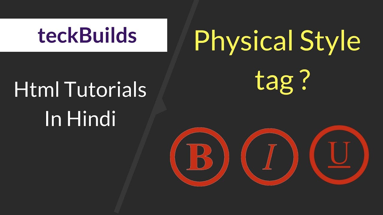 What Is Physical Style Tag Text Formatting In Html YouTube What Is Physical Style Tag Text Formatting In Html YouTube