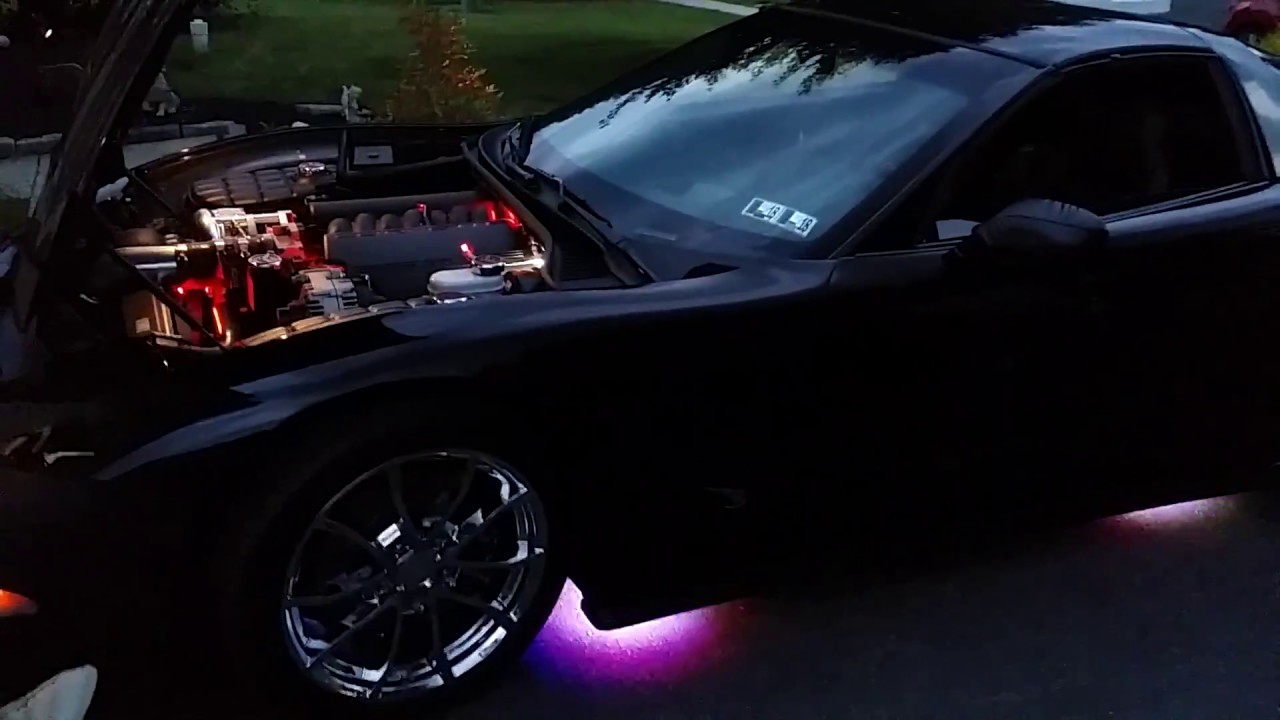 Corvette Solution Underglow Led pod kit - YouTube