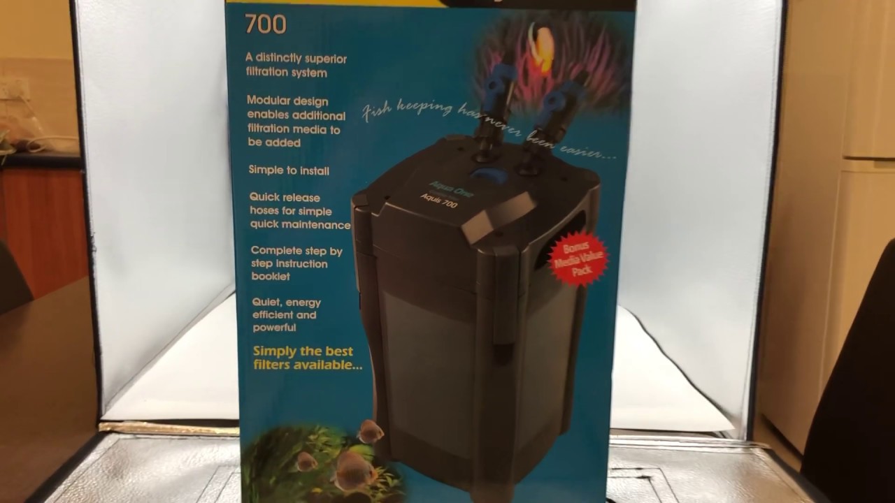 Aqua One Aquis 700 Silver Canister Filter 700LH | Online Pet Supplies ...
