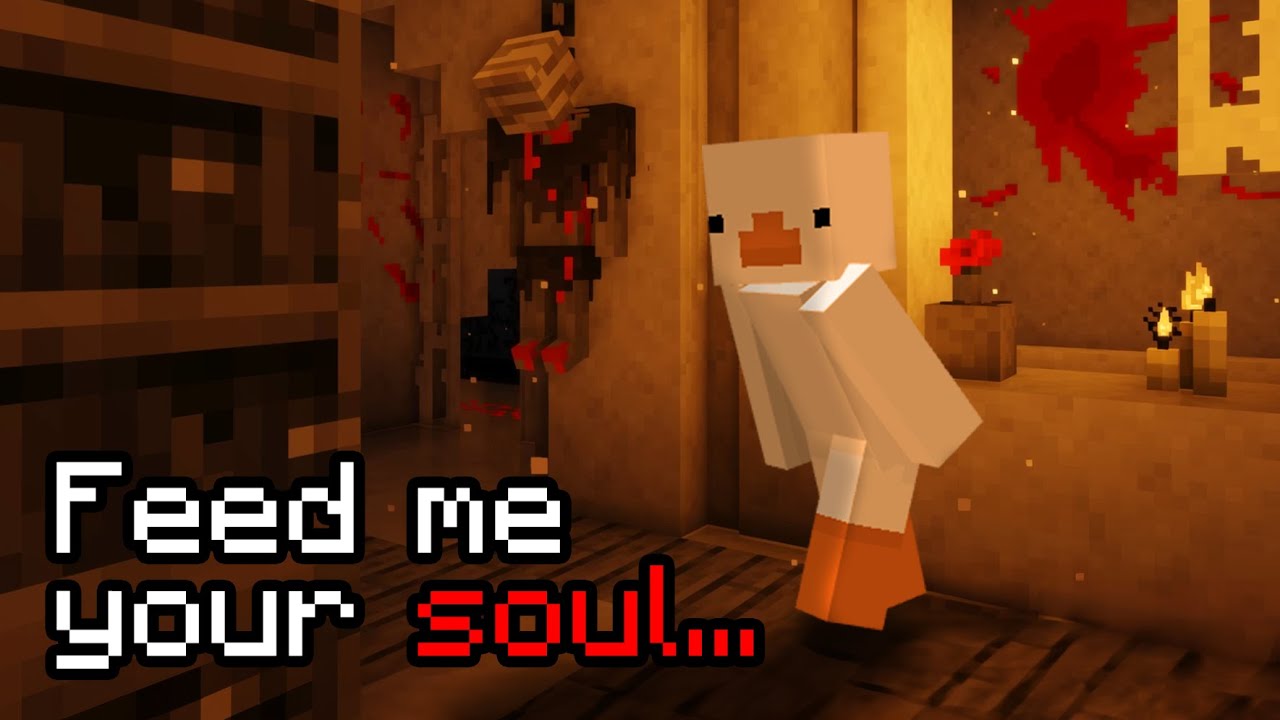 ESCAPING this Minecraft HORROR MAP was INTENSE... - YouTube