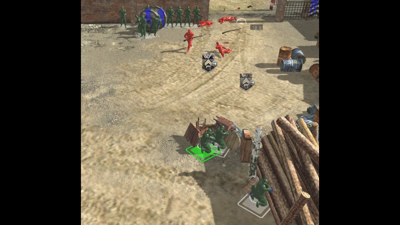 Army Men Toy Wars: ep 2 s1 | Green Base Under Attack - YouTube