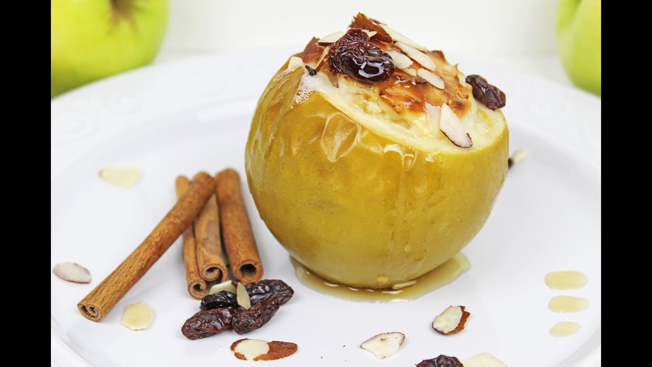 Easy Baked Apples Recipe | Baked Apples with Cream Cheese and Maple ...