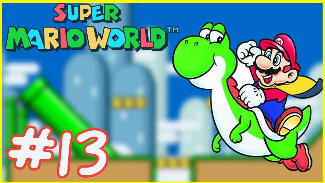Underwater Yoshi | Let's Play Super Mario World #13 | SNES/Nintendo ...