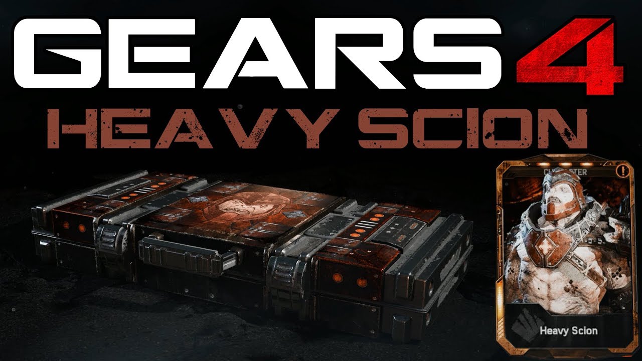 Gears of War 4 - Heavy Scion Pack Opening (22 Packs) - YouTube
