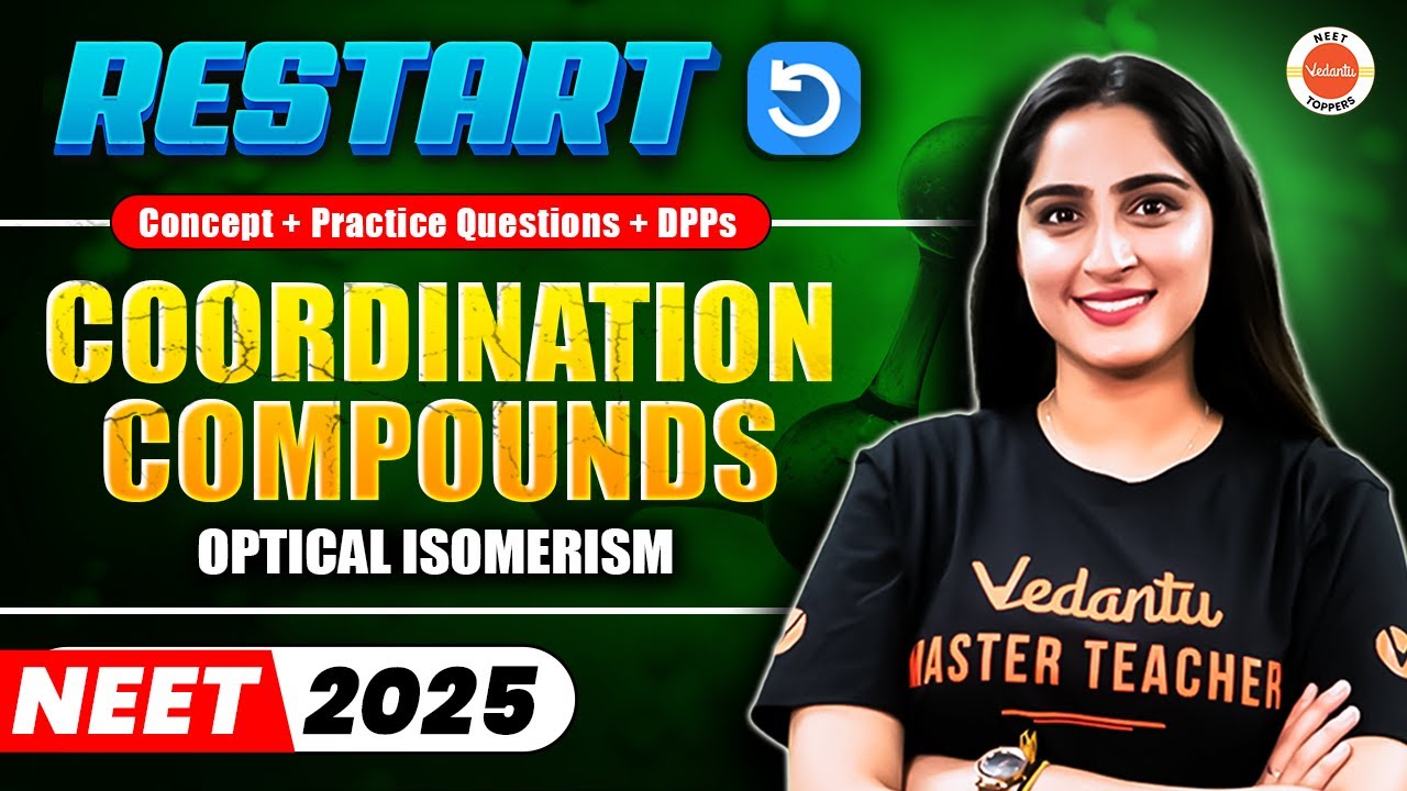 Optical Isomerism - Coordination Compounds | NEET Chemistry | Restart ...