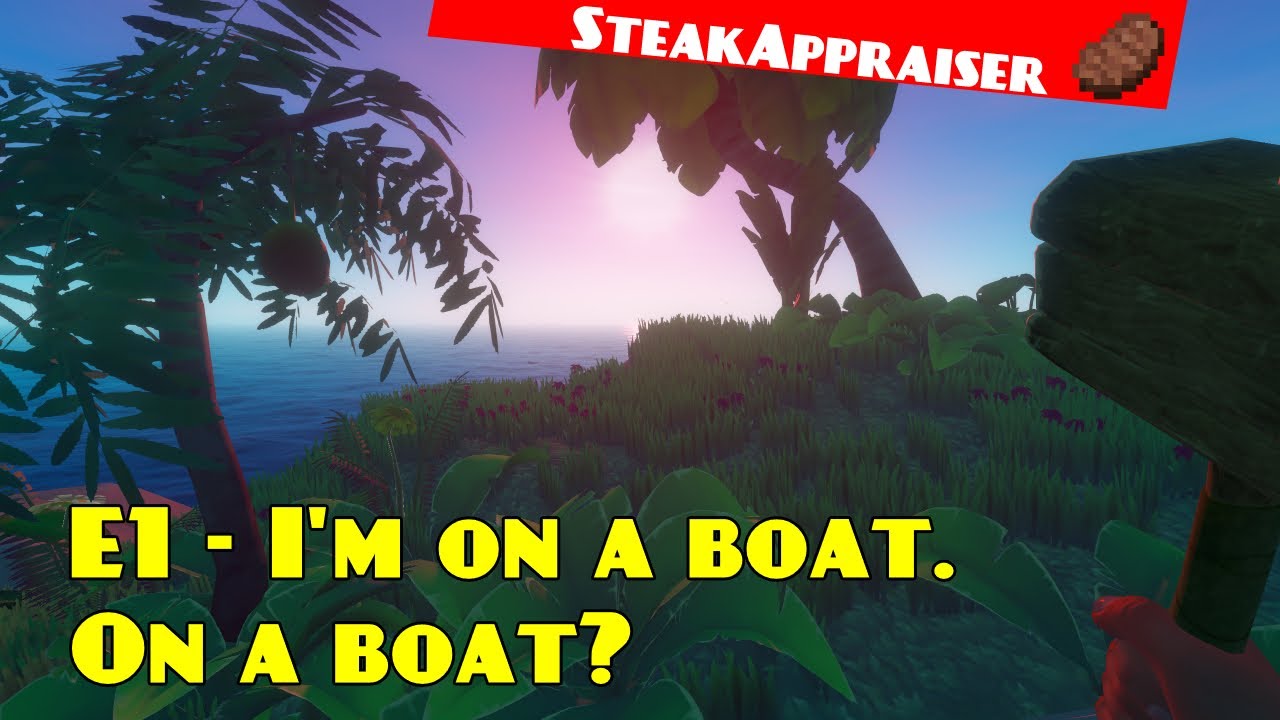 Raft - "The First Chapter" - S1E01 - I'm on a boat, on a boat? - YouTube