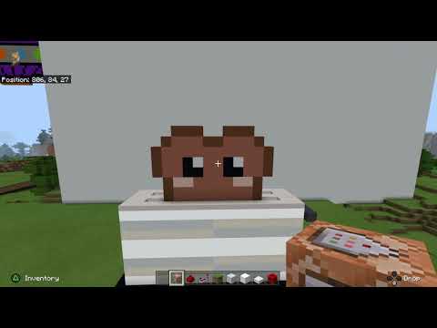 Working toaster in Minecraft - bedrock commands animation - YouTube