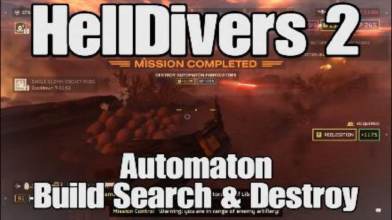 Solo HellDive Search & Destroy (Build & Gameplay) HellDivers 2 ...
