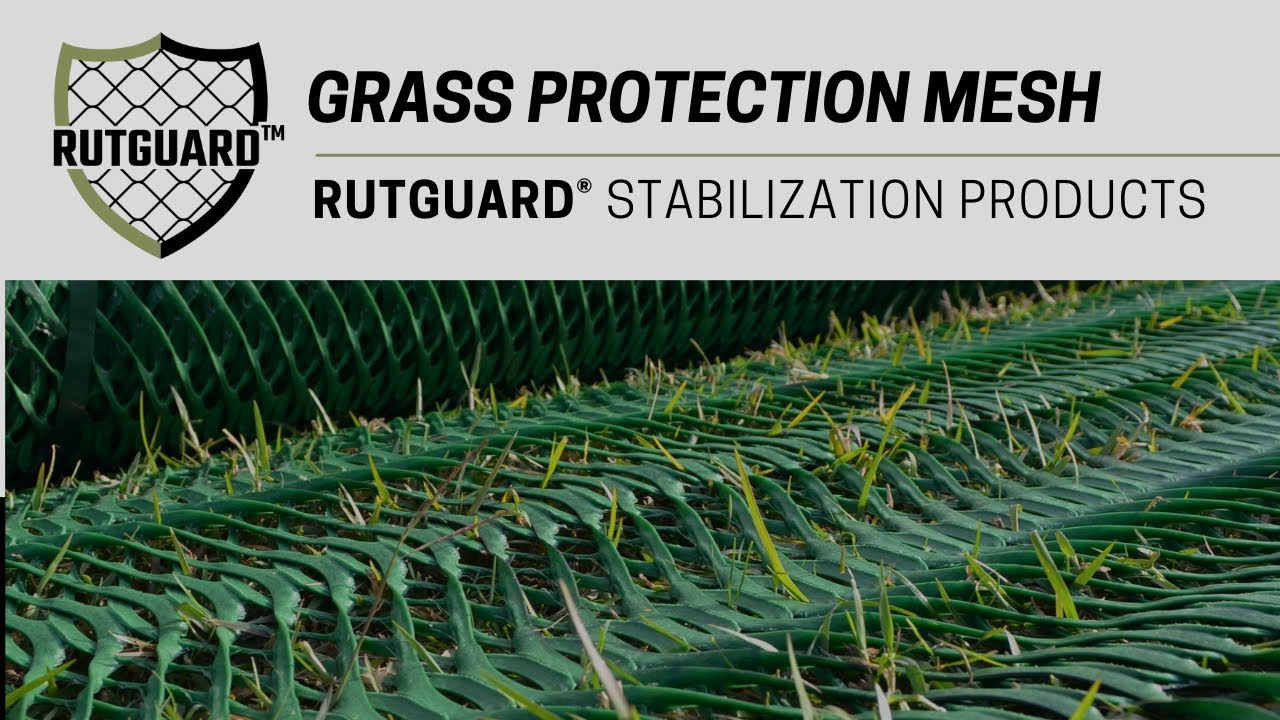 RutGuard® | Grass Protection Mesh - Installation & Overview Video - YouTube