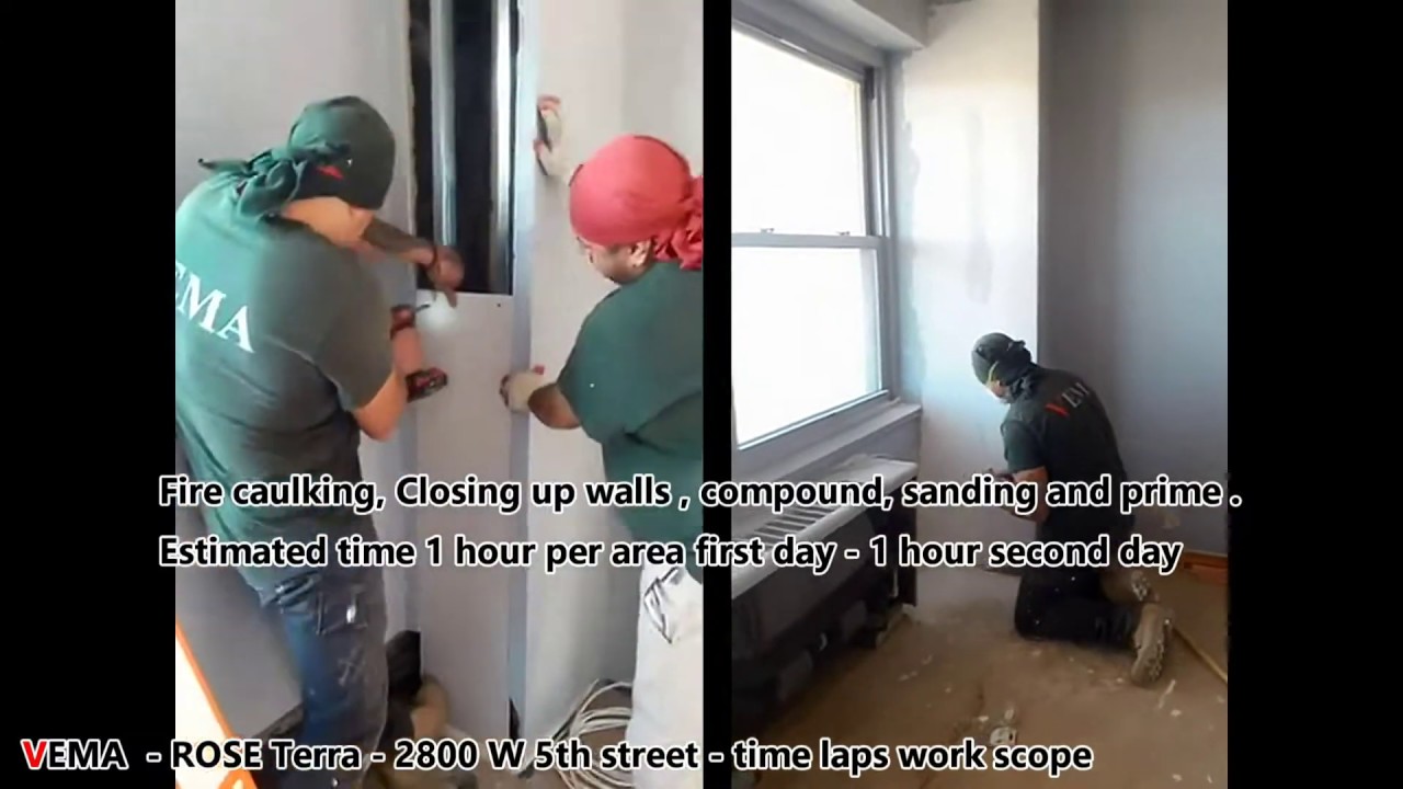 AWH Dual Temperature Piping replacement- Apartment work Time Lapse 1 ...