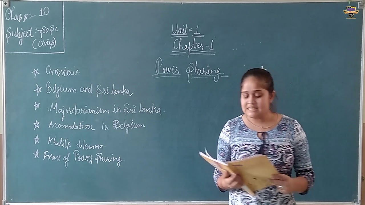 SPS class 10th so.science (chapter-1) civics part-1 - YouTube