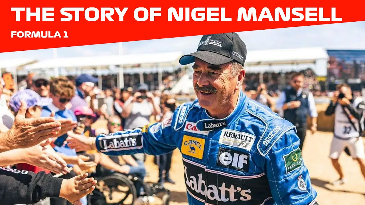 Nigel Mansell: The Inspiring Journey of a Formula One Legend - YouTube