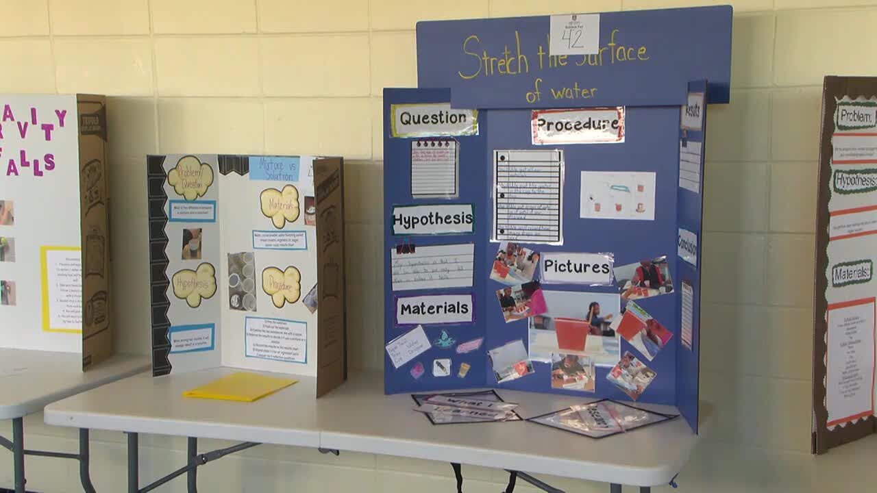 Montgomery Public Schools holds district science fair - YouTube