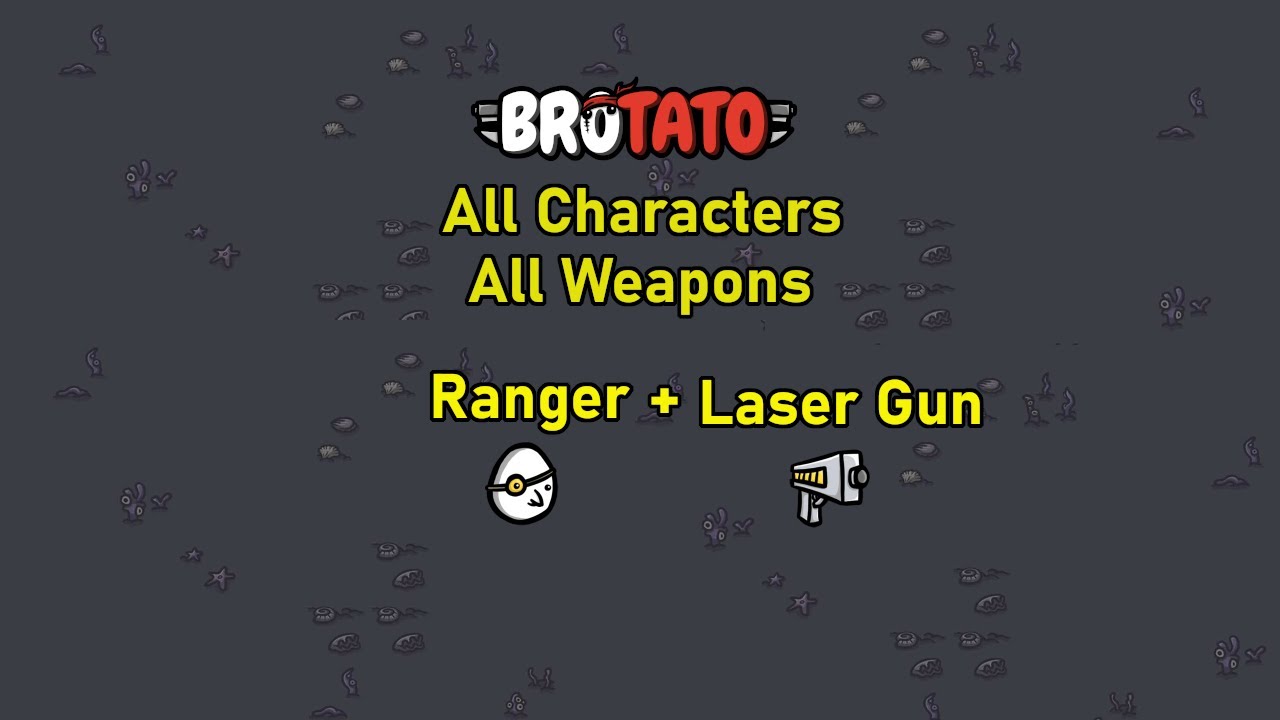 [30/787] Brotato - All Characters - All Weapons - Abyss - D5 - Ranger ...