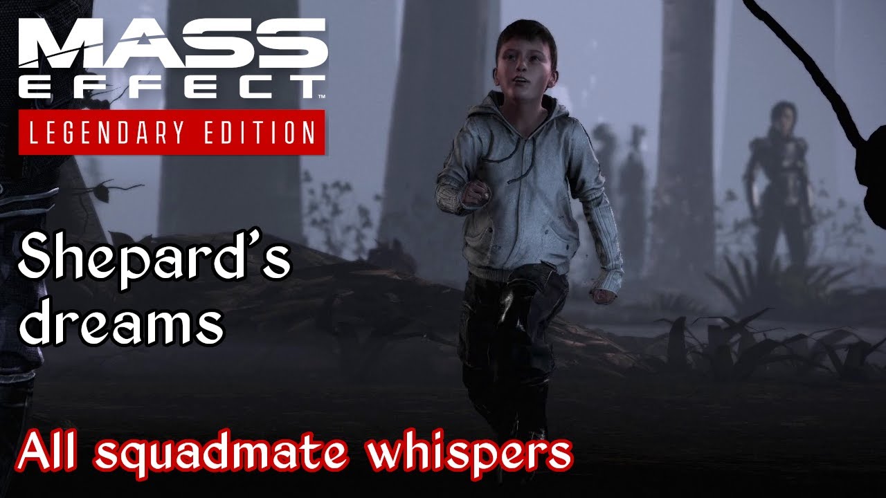 Mass Effect 3 - Dream sequences - All squadmate comments - YouTube
