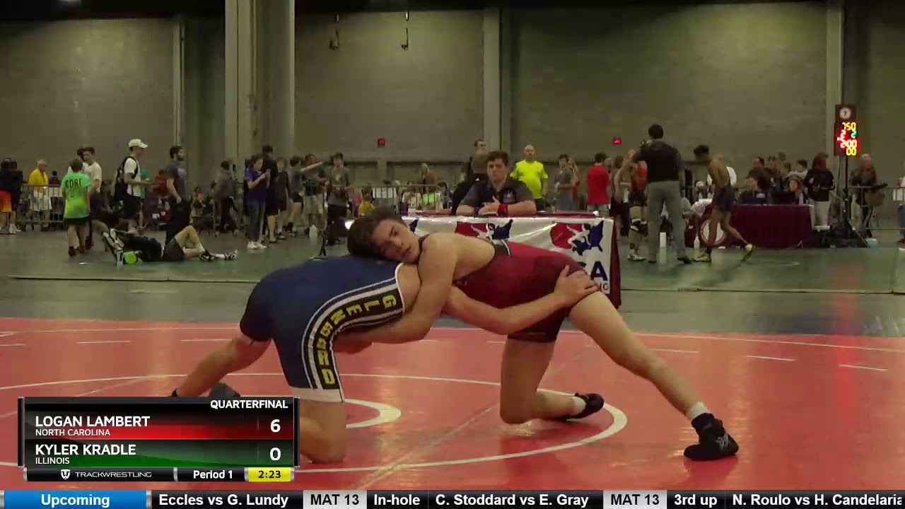 Cadet Men 138 Logan Lambert North Carolina Vs Kyler Kradle Illinois ...