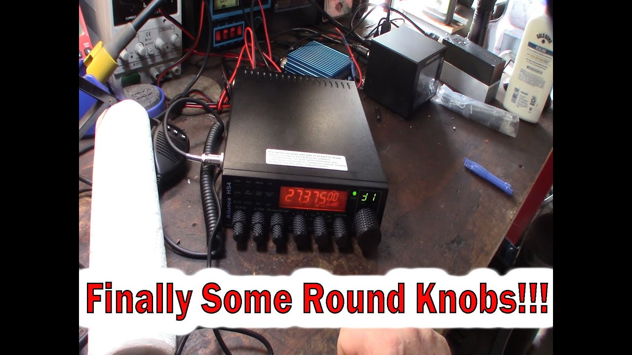 Round CB Knobs for Anytone AT-5555, Ailunce HS4, Connex, Stryker ...