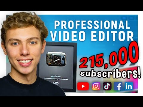How To Do Professional Video Editing For Youtube - YouTube