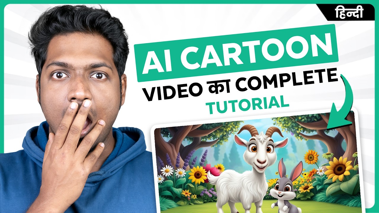 How to make animated cartoon video with AI | AI Cartoon Video से ...