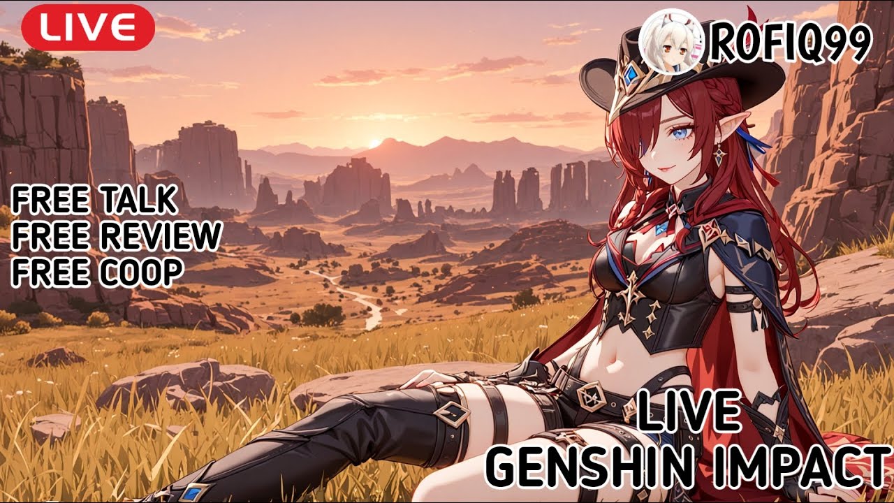 LIVE!!! MalJum Joki Sanstuy | Genshin Impact ID - YouTube