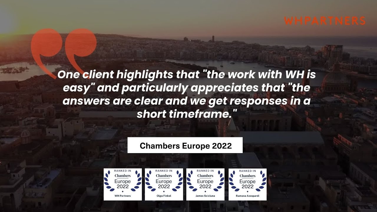 WH Partners ranked in Chambers Europe 2022 - YouTube