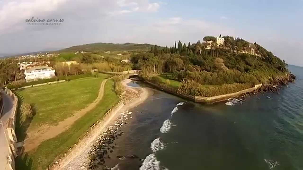 In Volo Sul Golfo: Formia - Parco di Gianola (1404-01) - YouTube