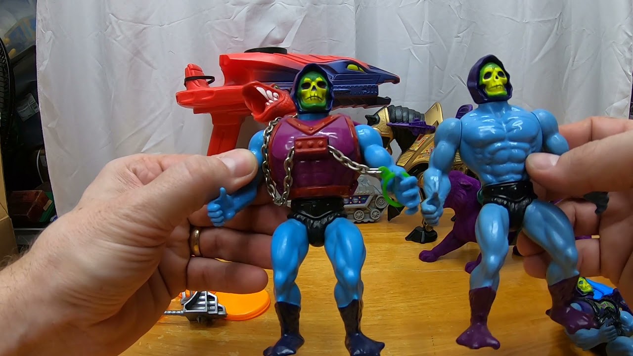 Vintage Masters Of The Universe MOTU Auction Lot Unboxing! Blaster Hawk ...
