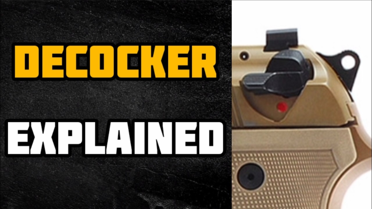 Decocker Explained! How a Decocker Works and Why It’s Safer? #Beretta # ...