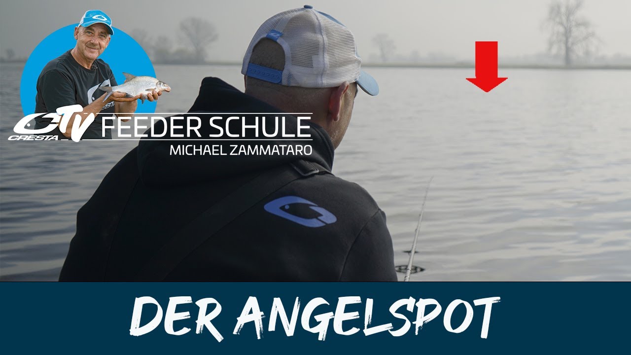 Immer am Hotspot fischen: Platzwahl und Loten | Cresta Feeder-Schule ...