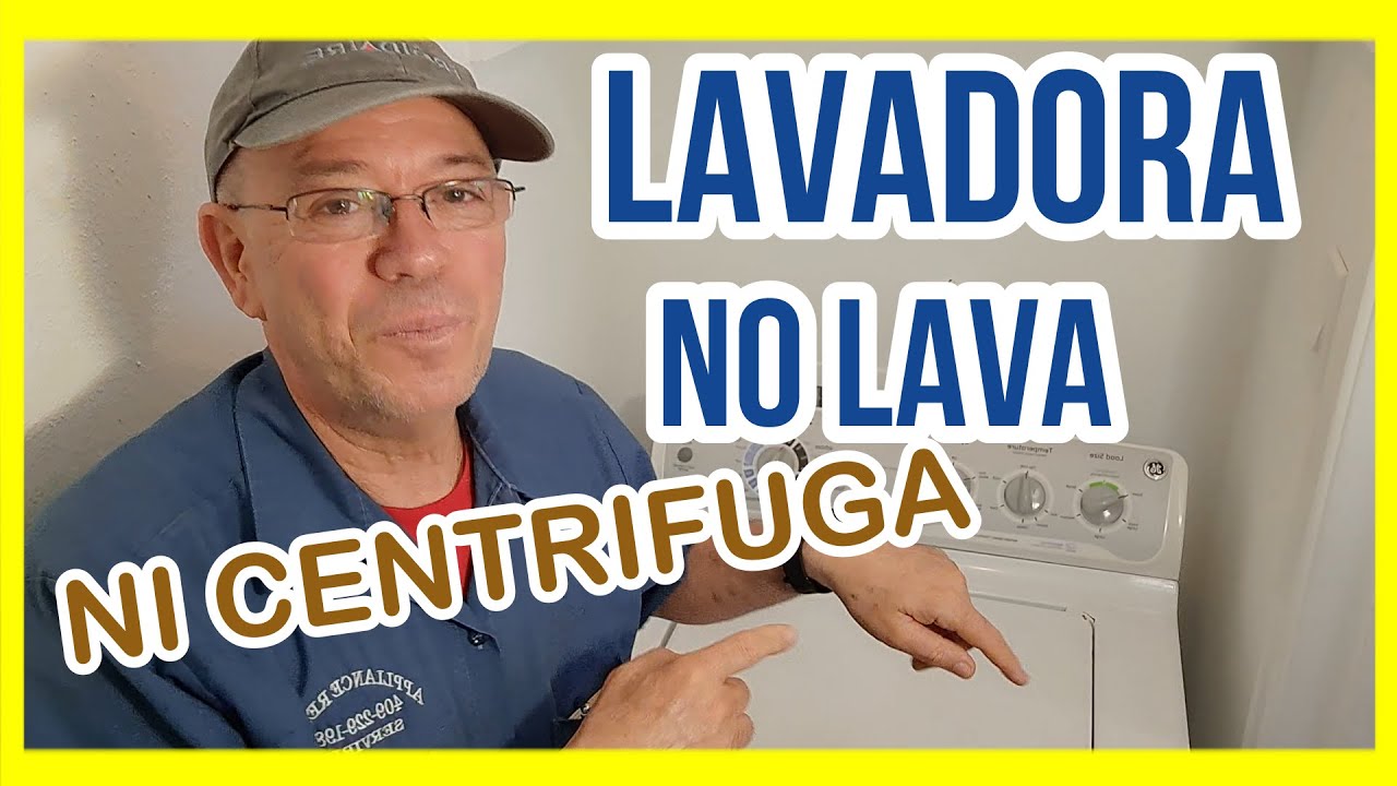 🤷🏻‍♂️ MI LAVADORA NO LAVA NI EXPRIME - YouTube