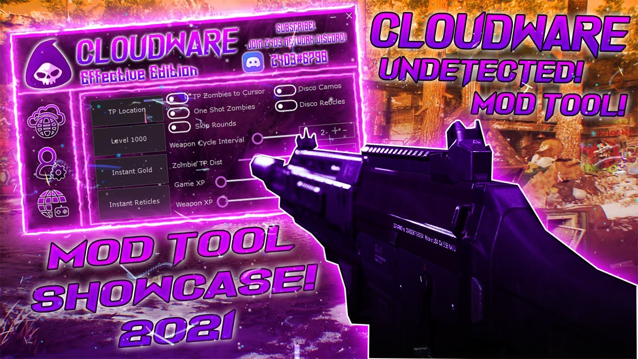 💥NEW💥 CloudWare Cold War Mod Tool Showcase 💥 [PC ONLY!] 💥[2021] 💥 - YouTube