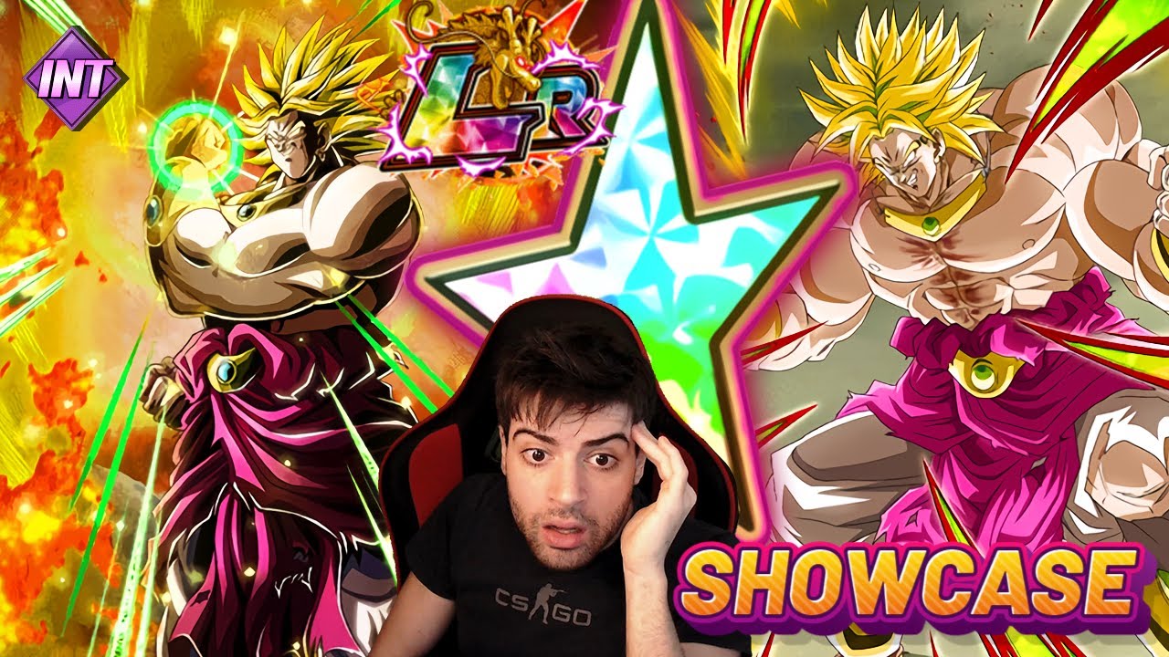 MOSTRUOSAMENTE FUORI DI TESTA!! 😱 LR BROLY LSSJ INT SHOWCASE 100% ...