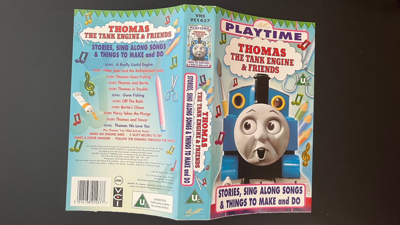 Opening & Closing to Thomas The Tank Engine & Friends: Playtime (1997 ...