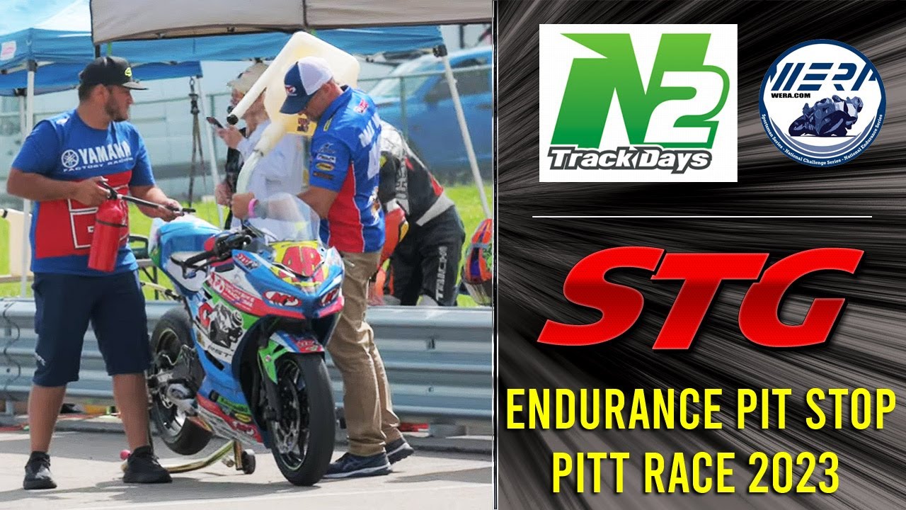 Max Van's 2023 N2 / Wera Pitt Race 2 Hour Endurance Pit Stop - YouTube