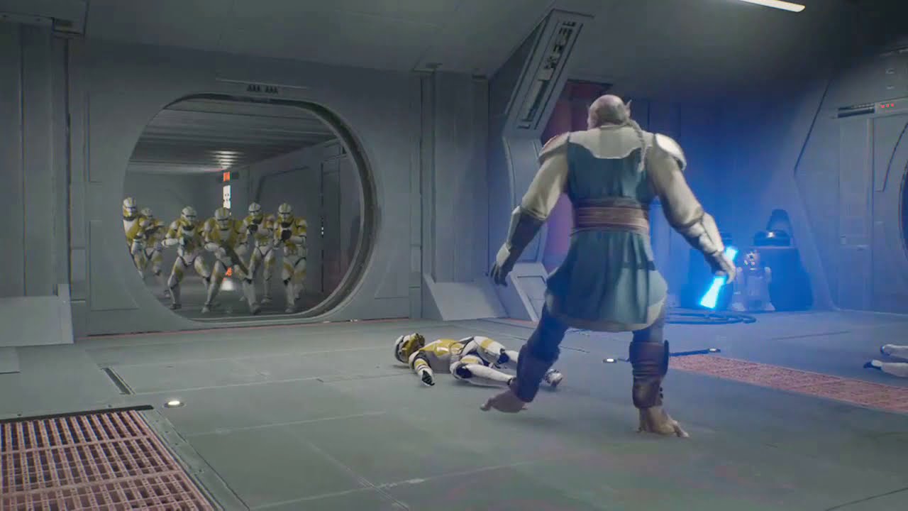 Star Wars Jedi Fallen Order - Death Of Jaro Tapal - YouTube