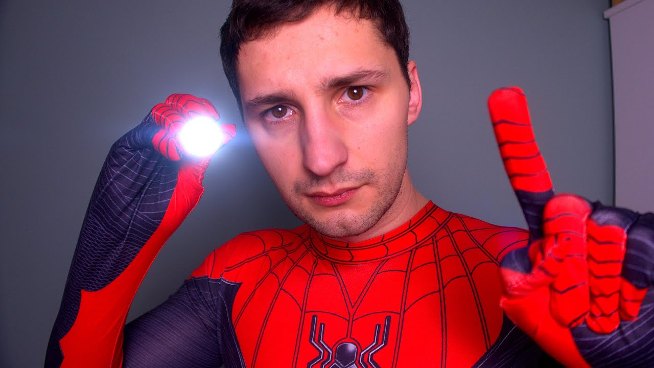 ASMR po polsku 🇵🇱 - Spider Man przeprowadza Badanie Nerwu Czaszkowego ...