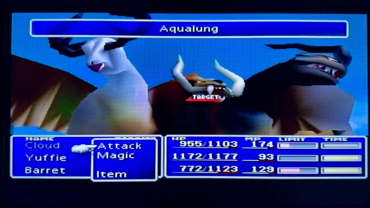 ASMR: Aqualung, Big Guard & White Wind (Enemy Skills) - FF7 - YouTube