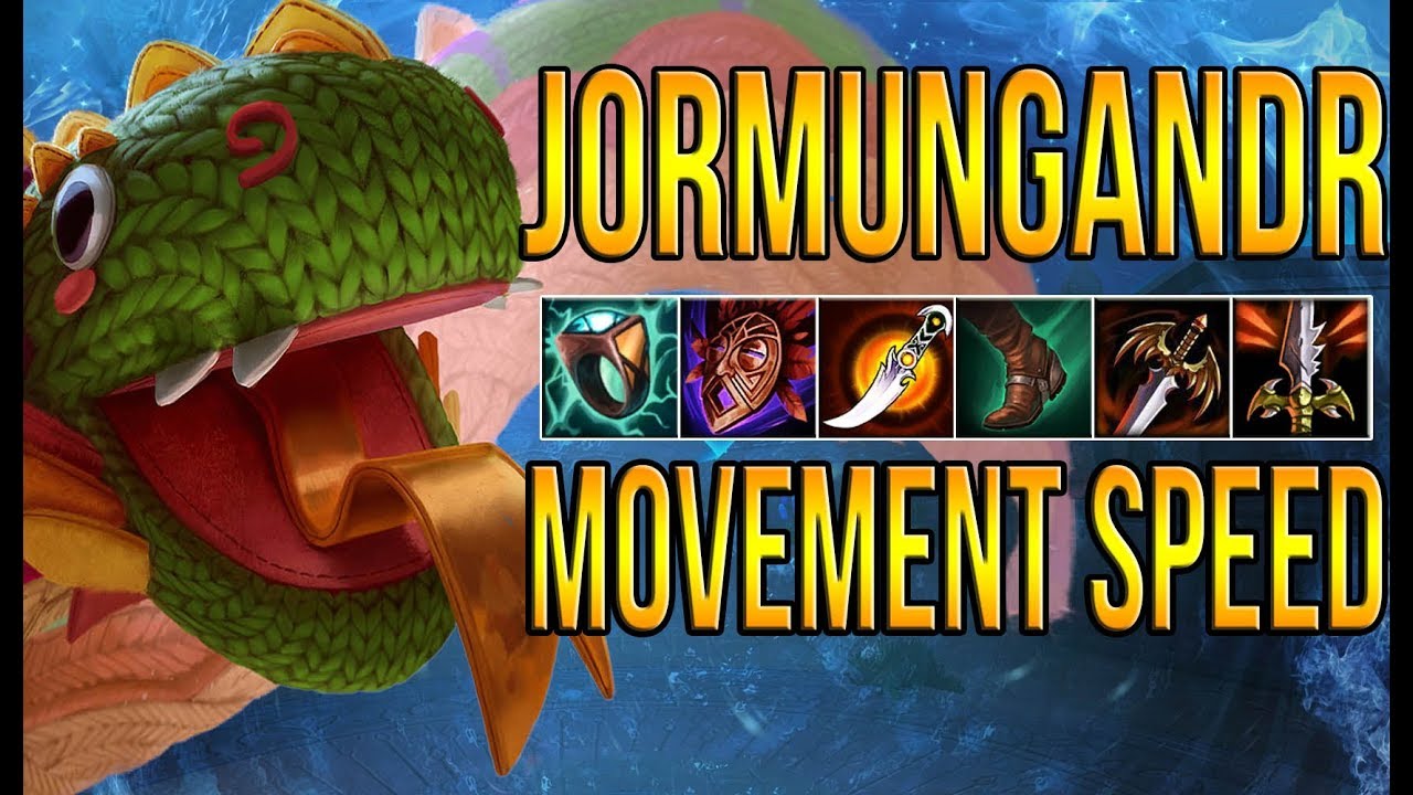 SMITE | JORMUNGANDR, FULL MOVEMENT SPEED | LA SERPIENTE MAS RAPIDA ...