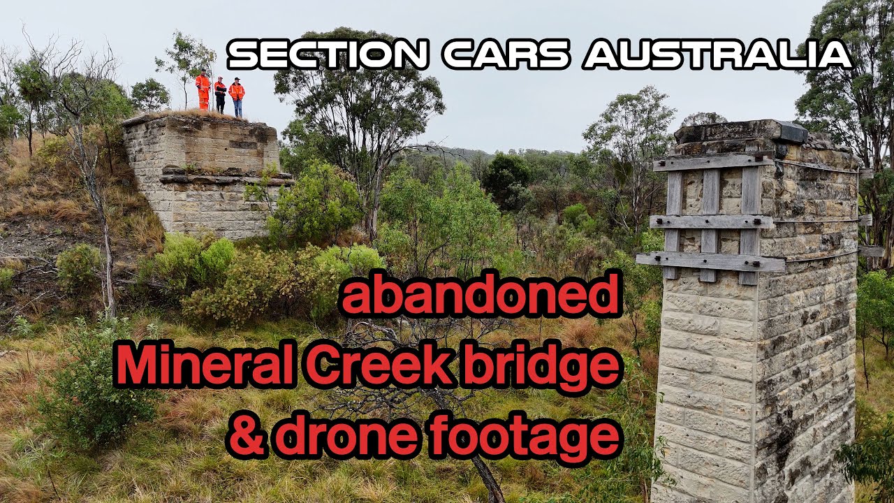 Section Cars Australia - abandoned Mineral Creek bridge & drone footage ...