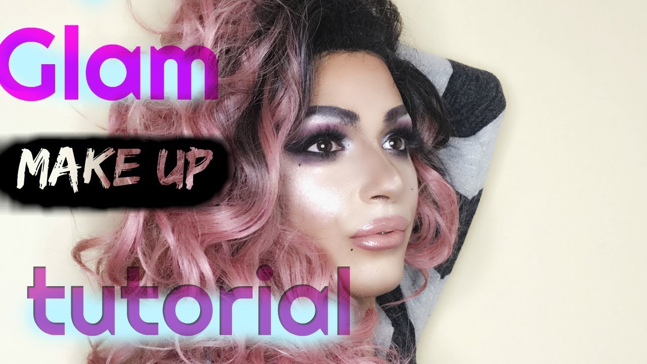 GLam makeup tutorial - YouTube