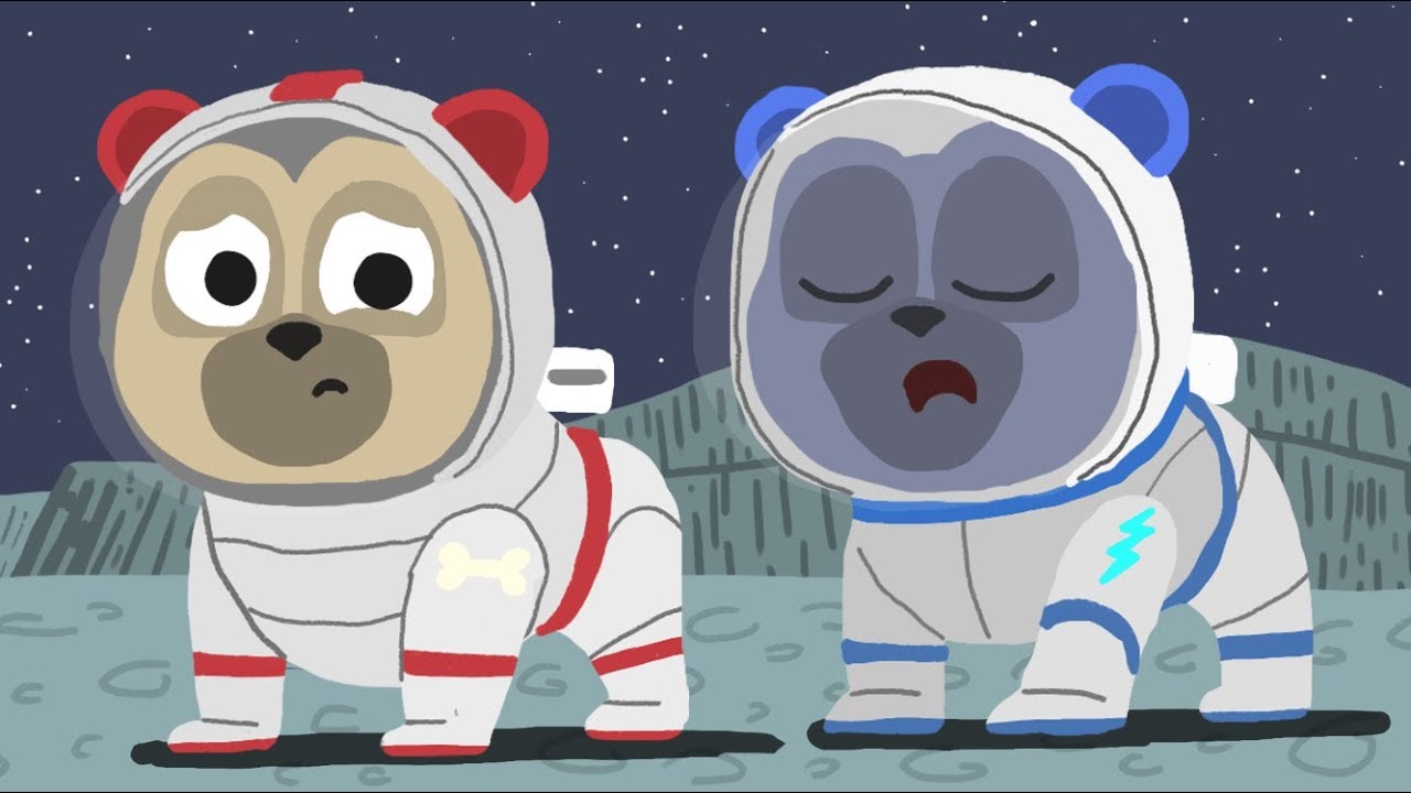 Puppy Dog Pals *Drawing* One Small Ruff for Pup-kind - Disney Junior ...