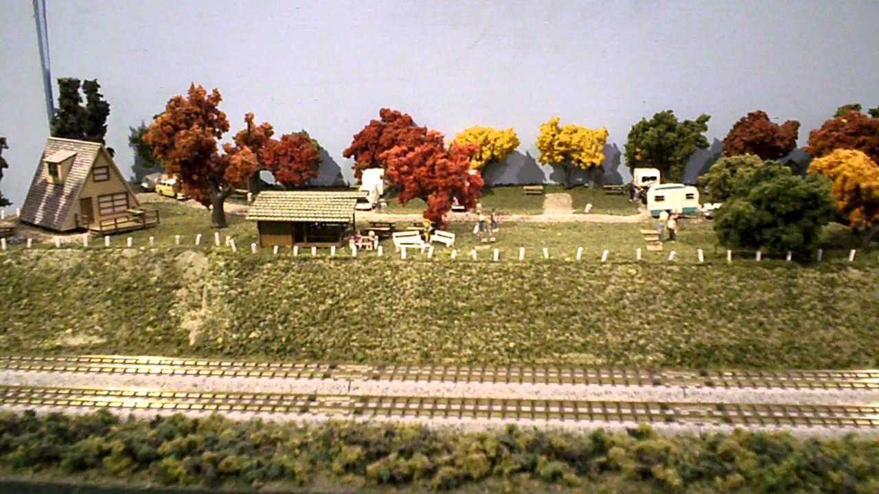 N Scale T Trak - YouTube