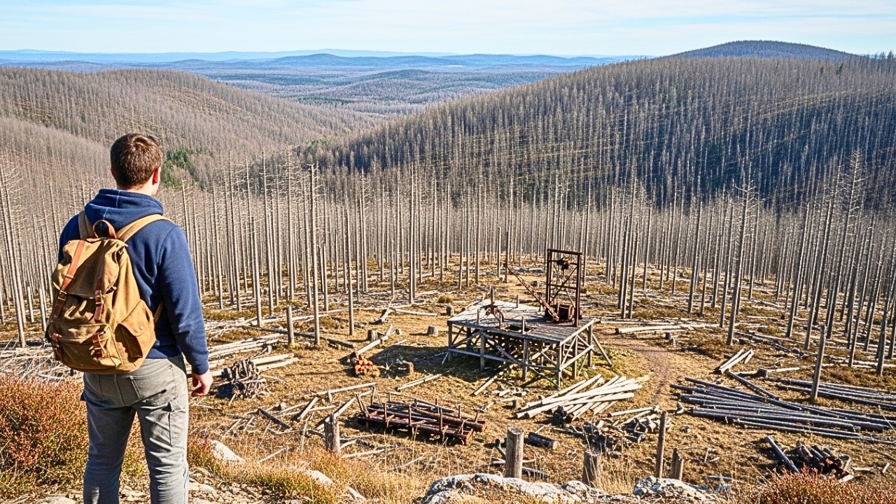 They Mocked the Orphan For Inheriting 45 Acres of Dead Timber Until It ...