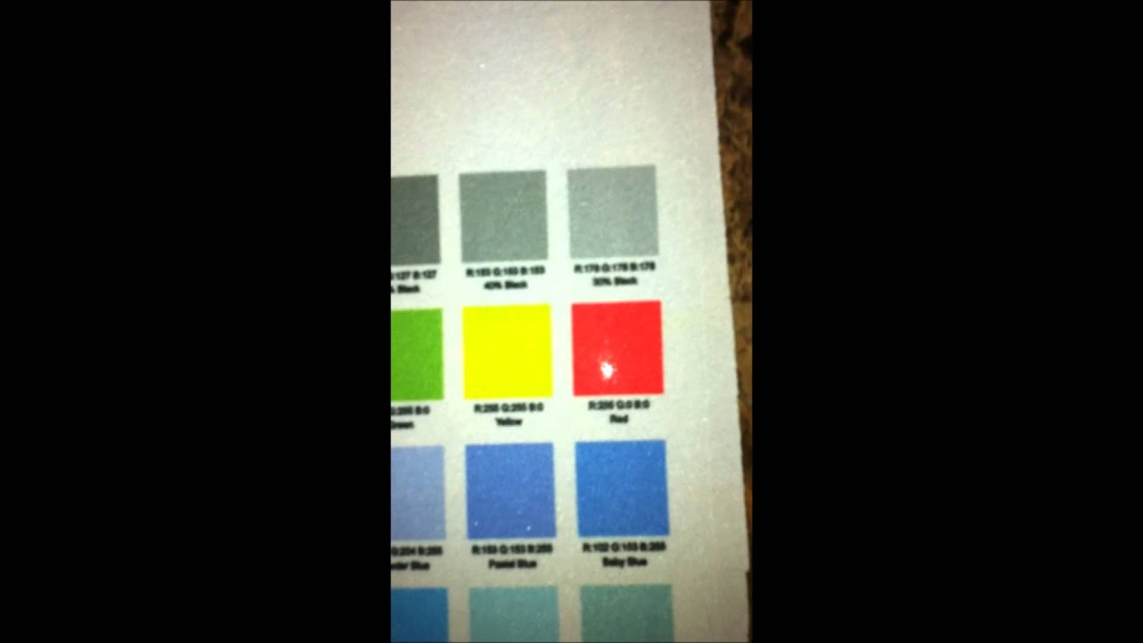 Color Pallette test! - YouTube