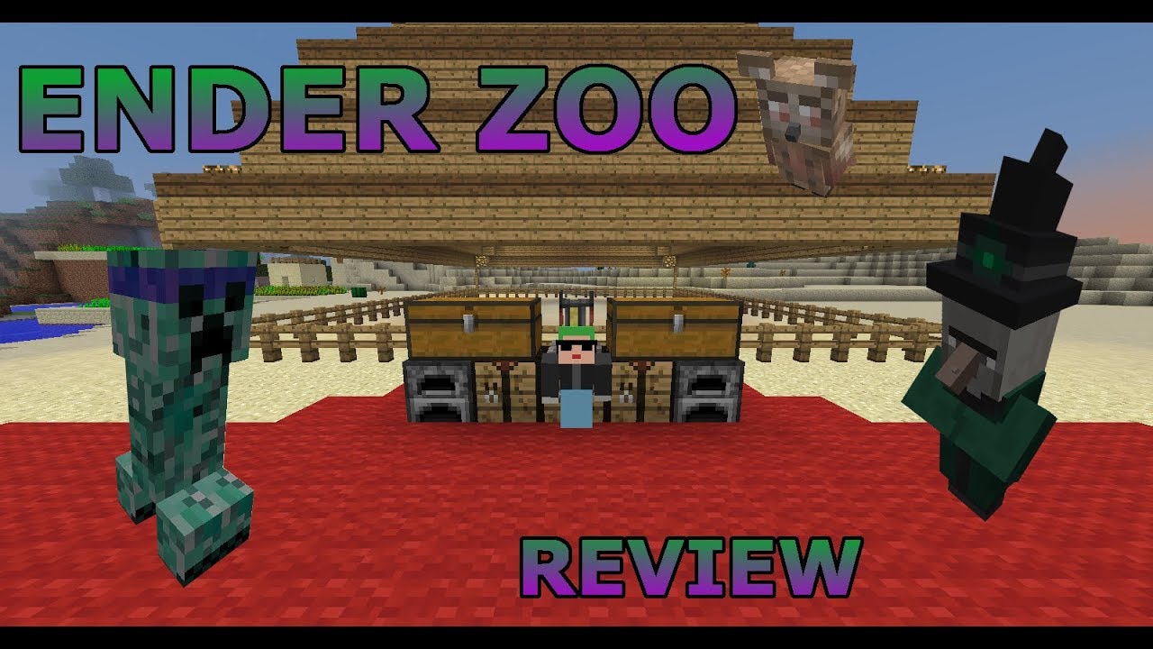 Minecraft Review Ender Zoo 1.12.1 Español - YouTube