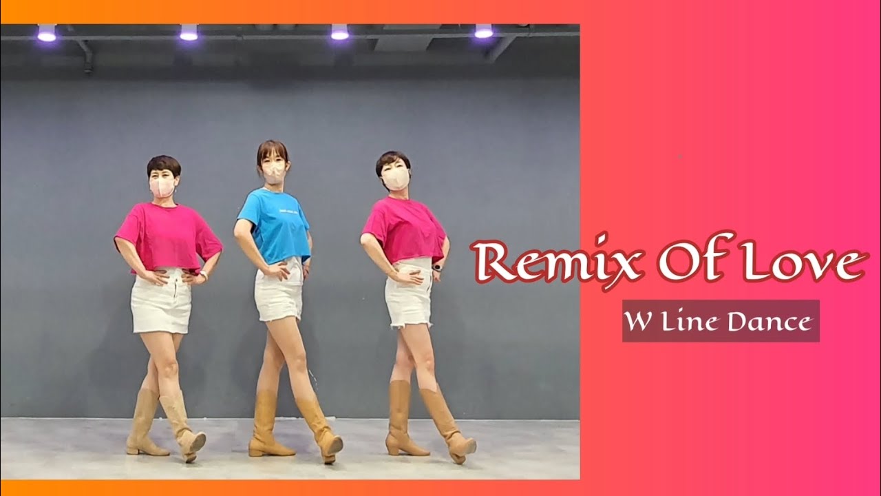 Remix Of Love Line Dance/Gary O'Reilly/Absolute Beginner/Demo - YouTube