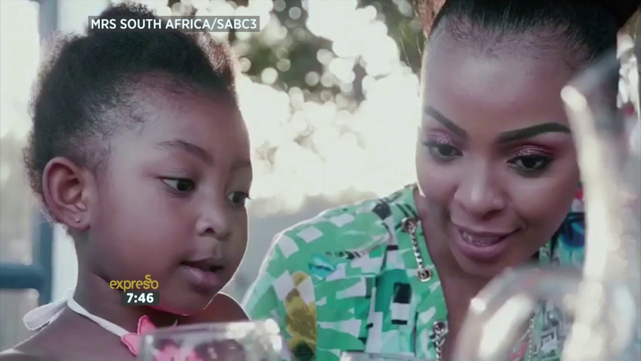 New Mrs SA Matapa Maila Rikhotso on Expresso! - YouTube