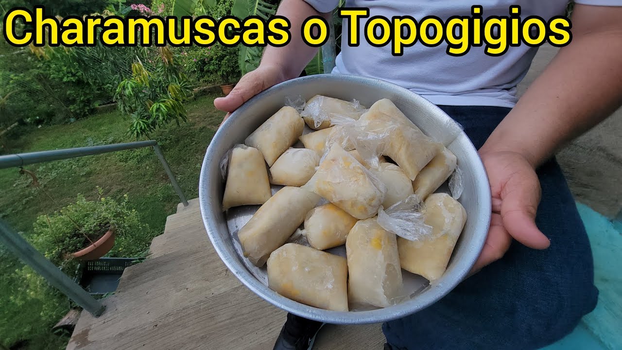 HACIENDO CHARAMUSCAS O TOPOGIGIOS SALVADOREÑOS - YouTube